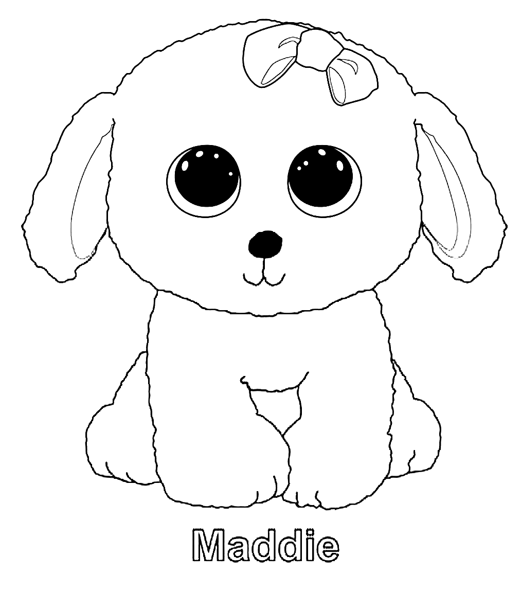 Beanie Boos Para Colorear Y Pintar Imágenes Para Dibujar Gratis