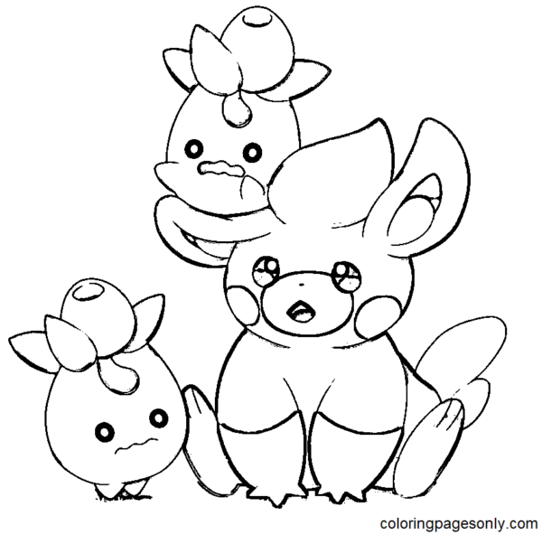 Paginas Para Colorear De Pawmi Y Pintar Imágenes Para Dibujar Gratis